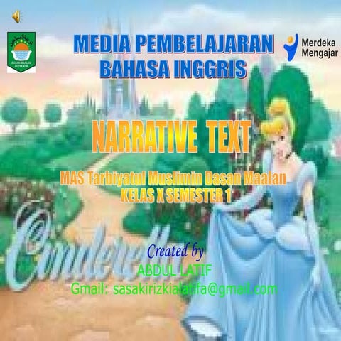Bahasa Inggris about Narrative text that are suitable for senior high ...