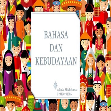 Bahasa dan Kebudayaan | PPTX