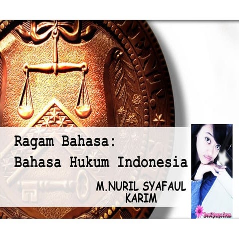 Bahasa hukum | PPT