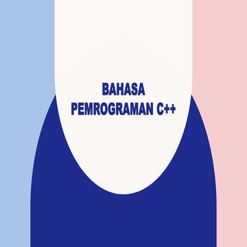 Bahasa pemrograman c++ menggunakan aplikasi Dev C++.pptx