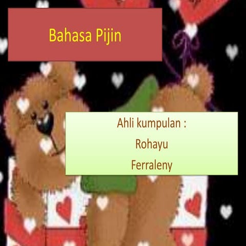 Bahasa pijin | PPTX