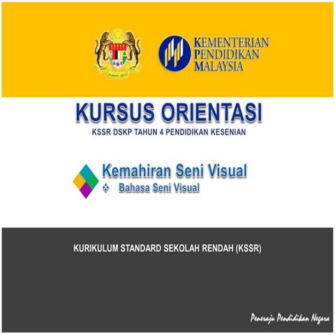 DSKP kssr pendidikan kesenian seni visual tahun 3 | PDF