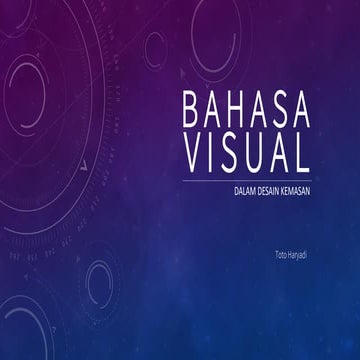 Bahasa visual dalam kemasan | PDF
