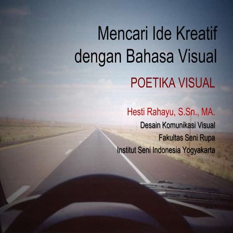 BAHASA VISUAL | PPT