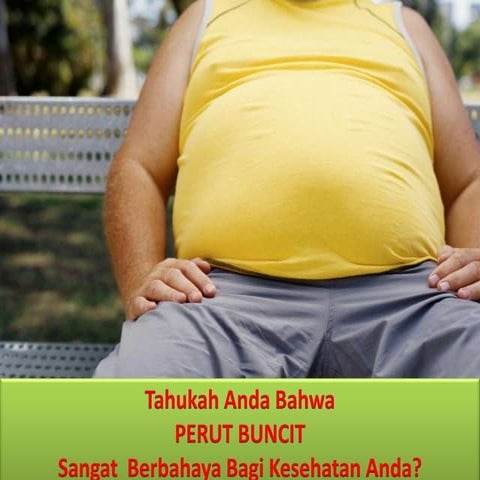 Bahaya perut buncit bagi kesehatan | PPT