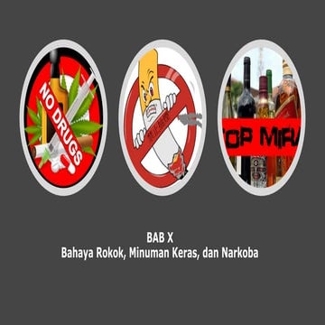 bahaya rokok dll.MATERI KELAS 4 SEKOLAH DASAR | PPTX