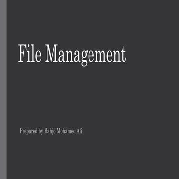 File Management .pptx