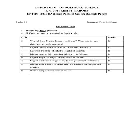 Ba hons entry-test-sample-paper | DOCX