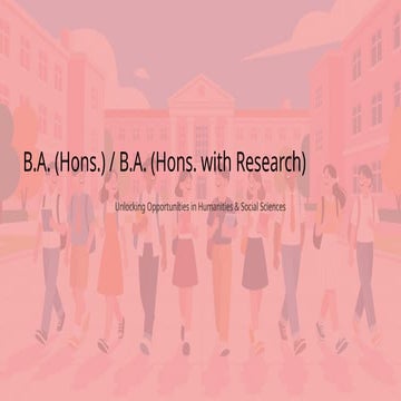 BA Hons BA Hons.lovely professional university | PPTX