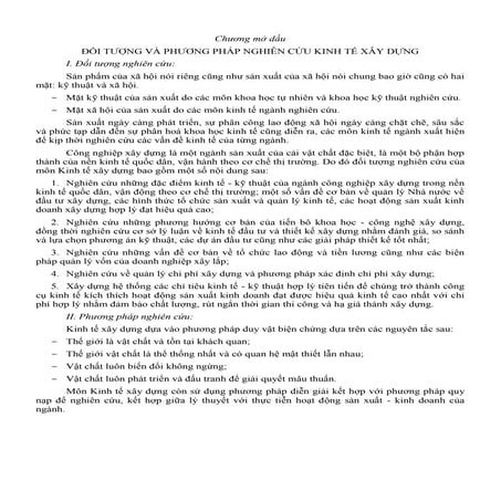 Bai giang-nguyen-ly-kinh-te-va-quan-ly-xay-dung-pgs.-luong-duc-long | PDF