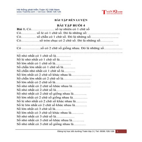 Bai tap-ren-luyen | PDF