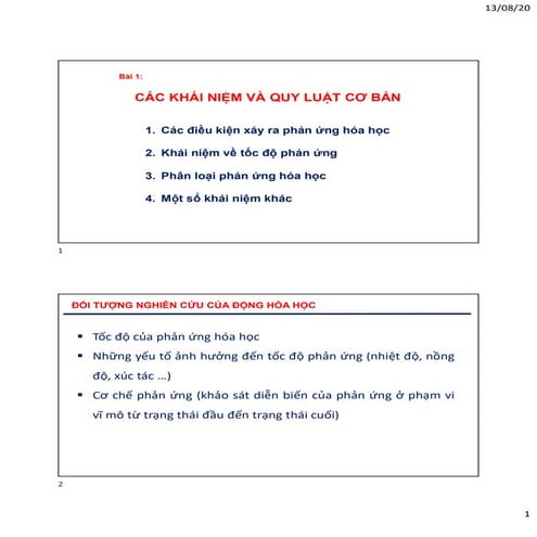 Bài 1 mở đầu HL2 HCMUS | PDF