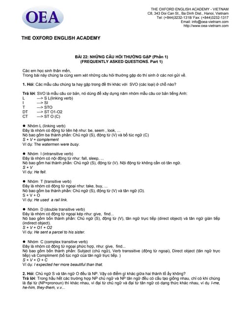 Passive voice: Cách sử dụng câu bị động. | PPTX
