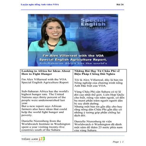 Bai26 voa-video-news-pdf | PDF