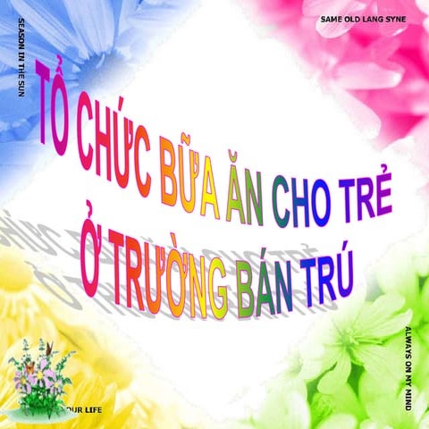 bai 2 to chuc bua an trua cho tre.ppt