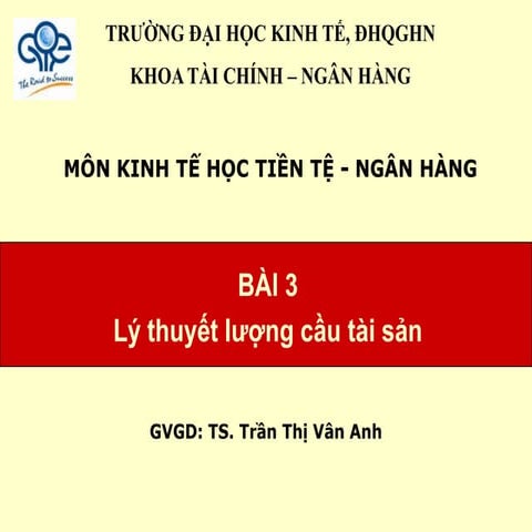 Bai 3 ly thuyet luong cau ts | PPT