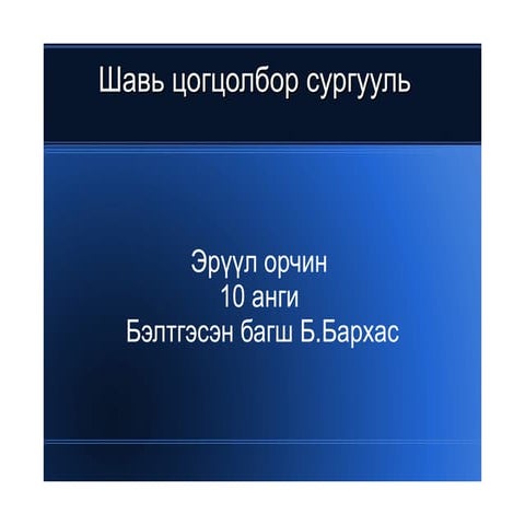 Baigali orchin | PDF