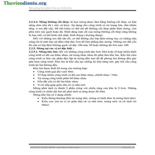 Bai giang cau tao kien truc18 | PDF