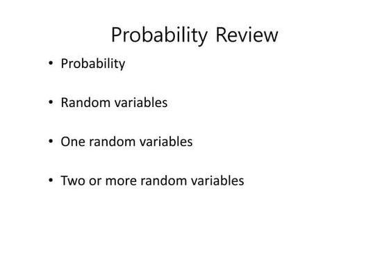 Discrete And Continuous Random Variables Ppt