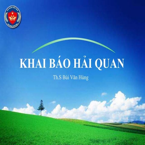 Bai giang DLGNKBHQ Chuong 6. Khai bao hai quan.pdf