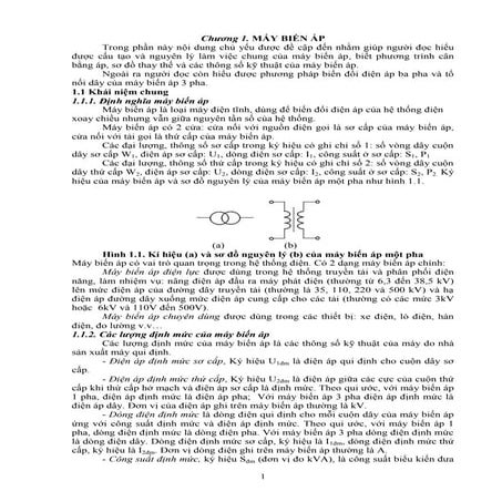 Bai giang may dien | PDF