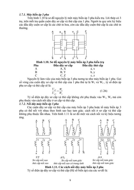 Bai giang may dien11 | PDF