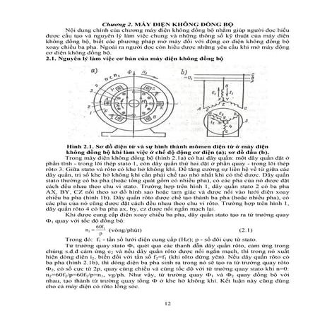 Bai giang may dien15 | PDF