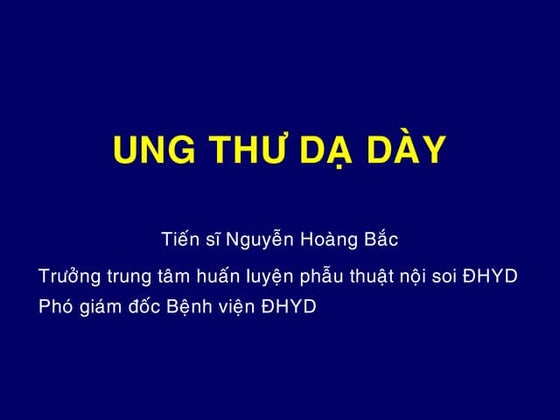 Phân độ TNM của ung thư đại - trực tràng và Ung thư dạ dày theo AJCC 8th | PDF