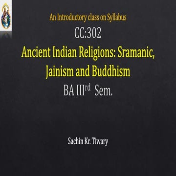 An Introduction of Syllabus to the Students of BA, III sem. Religion | PPT