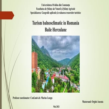 Baile Herculane | PPTX