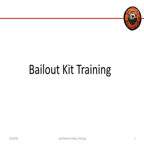 Bailout kit 062318 (1) | PPTX