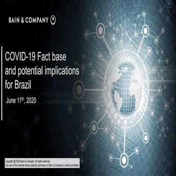 COVID-19 Fact Base and Potential Implications for Brazil | PDF ...