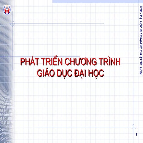 Bai phat trien chuong trinh GD | PPT