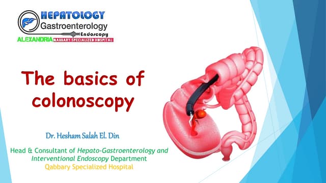 Colonoscopy A Pictorial Overview Pptx