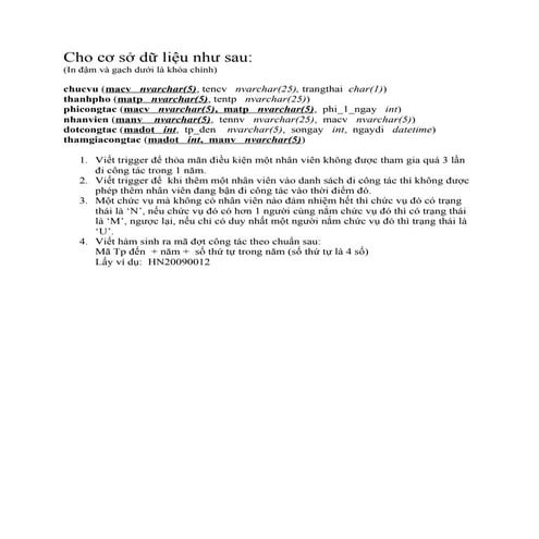 Bai tap Trigger - 0 | DOC