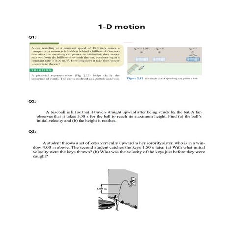 Physics basic exercise for beginners and | PDF