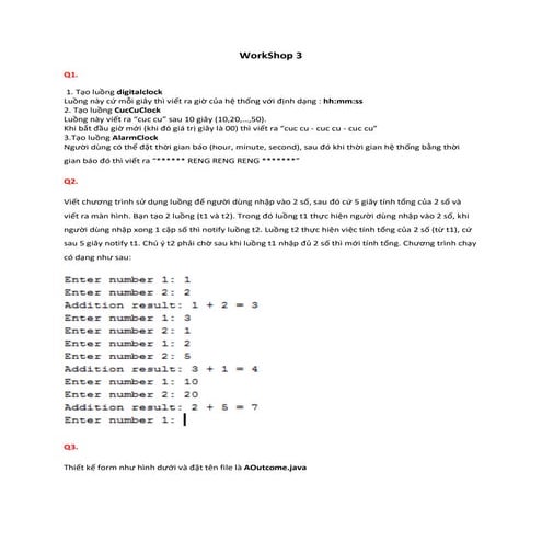 Bai tap3 java | PDF