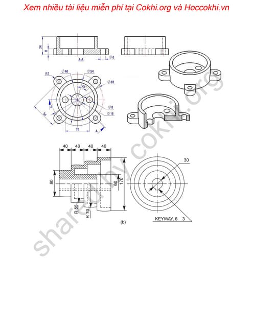 Bài tập Solidworks từ căn bản đến nâng cao - bai-tap-solidworks | PDF