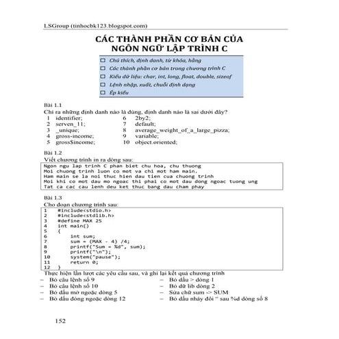 Homework - C programming language | PDF