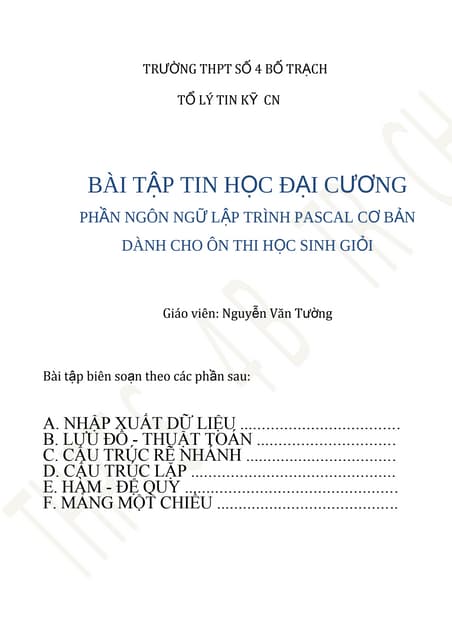 Bai tap lam quen java | PDF