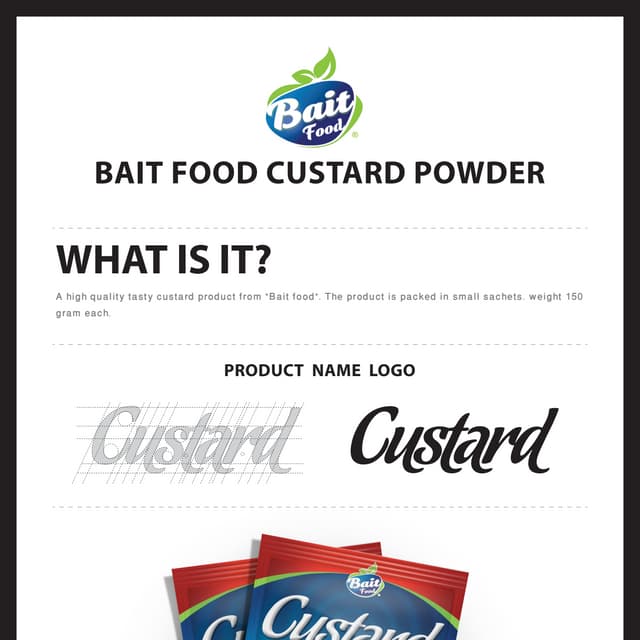 BAIT FOOD CUSTARD POWDER | PDF