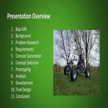 baja-presentation with background, design | PDF