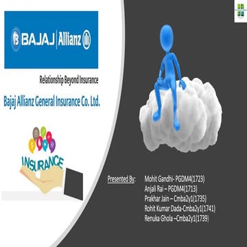 Bajaj allianz general insurance group 6 | PPT