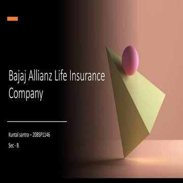 Bajaj Allianz Life Insurance Company.pptx