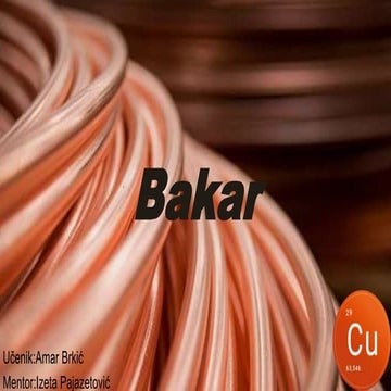 Bakar | PPTX