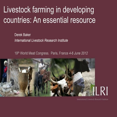 Livestock farming in developing countries: An essential resource | PDF