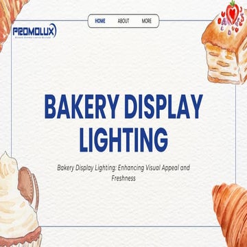 Bakery display lighting by promolux.pdf. | PPT
