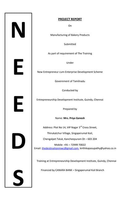 Dwayne francis pob sba final ( cxc ) | DOCX | Desserts and Baking ...