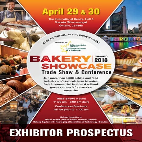 Bakery Showcase 2019 Trade Show Exhibitor prospectus | PDF