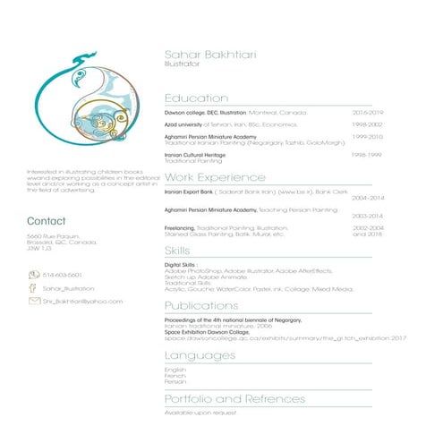 Bakhtiari sahar _cv_english | PDF